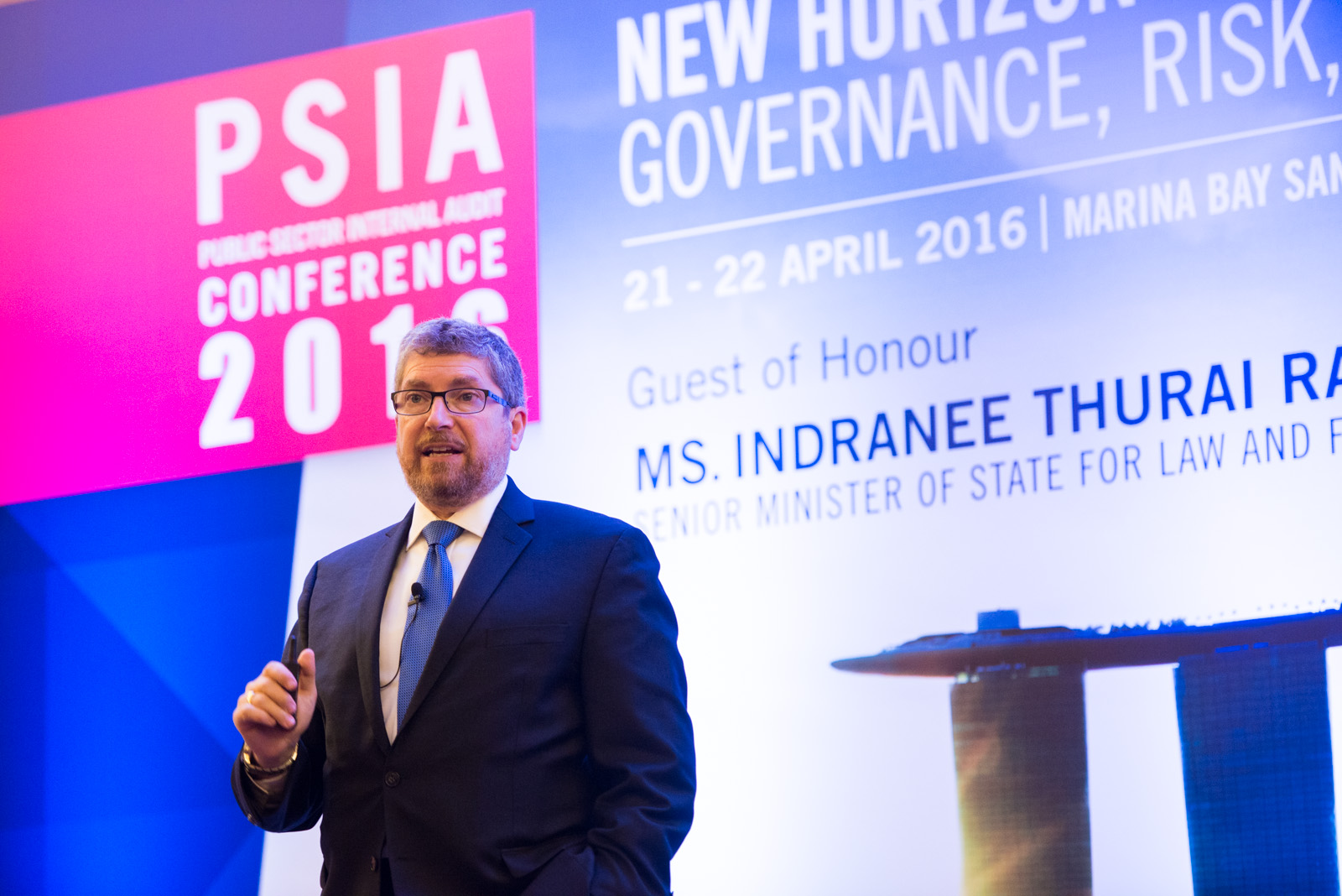 Eric Feldman at IIA Conf - Singapore - Affiliated Monitors Inc.