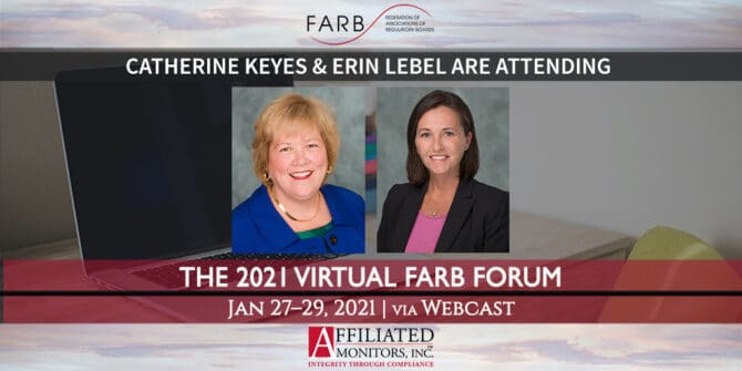 Catherine Keyes and Erin LeBel are Attending the 2021 Virtual FARB ...