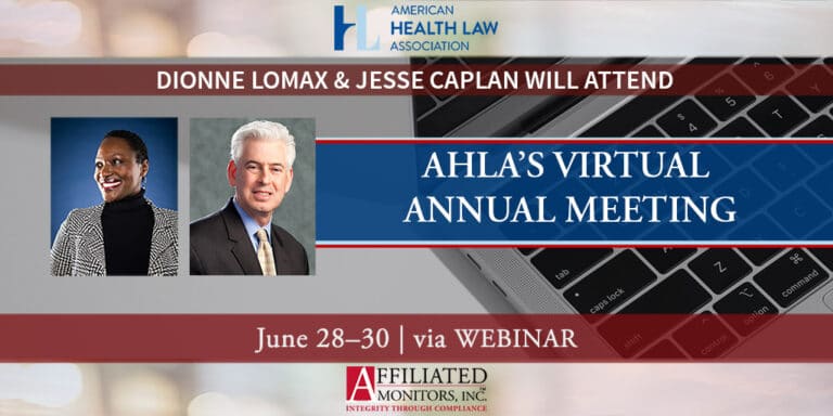 Jesse Caplan and Dionne Lomax Will Attend AHLA’s Annual Meeting