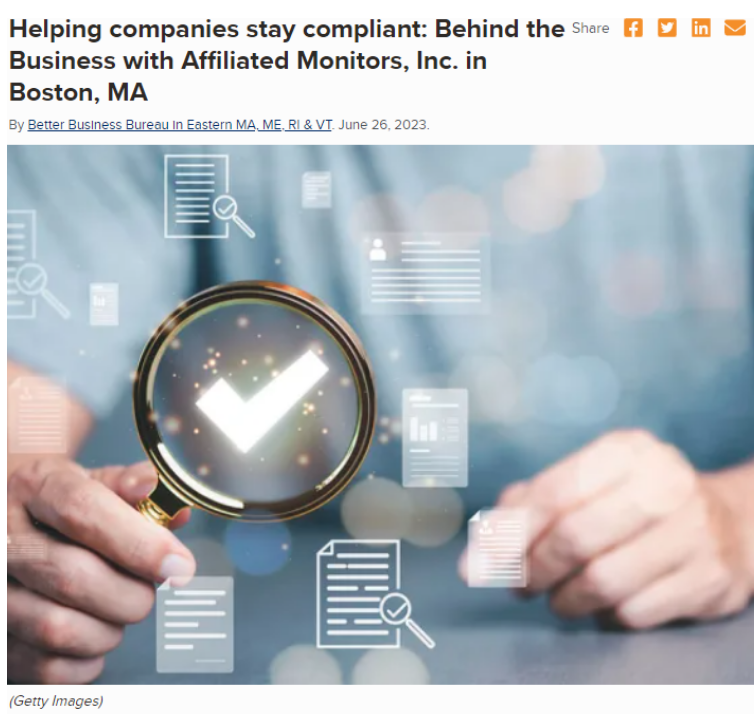 Affiliated Monitors, Inc - Integrity Through Compliance